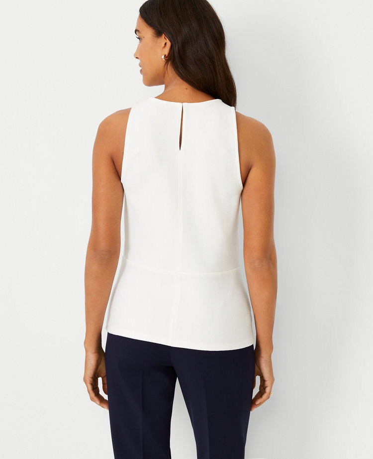 Textured Halter Shell