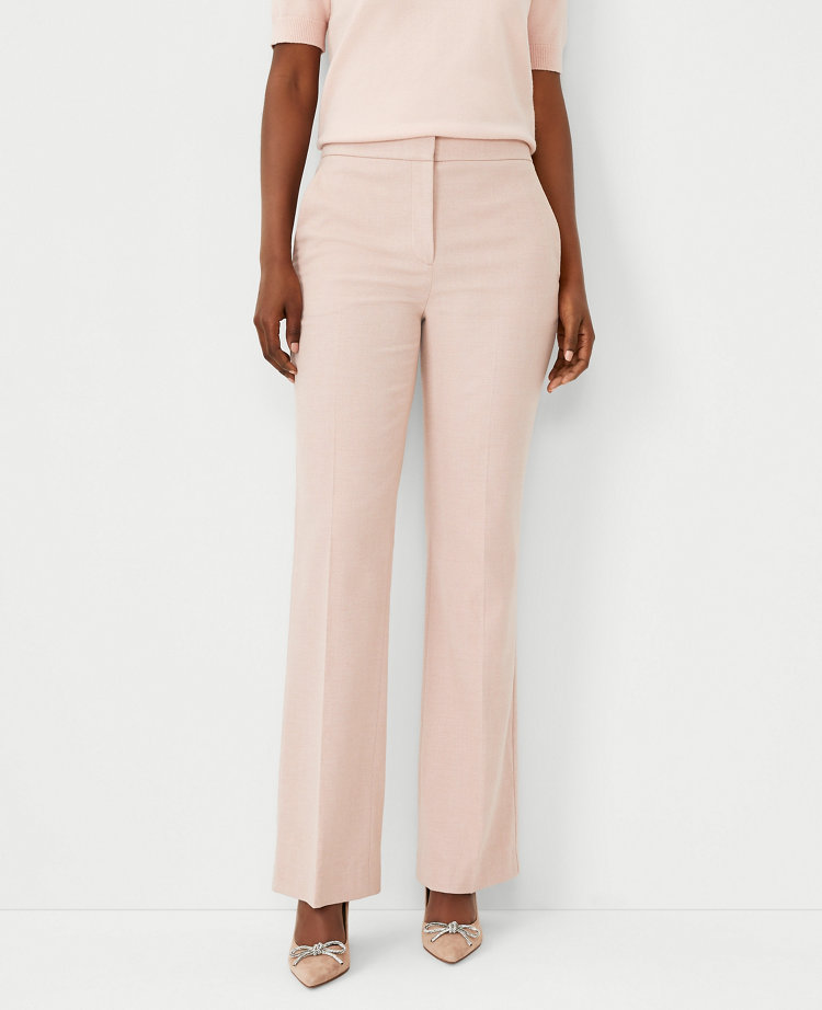 The Petite High Waist Trouser Pant in Herringbone