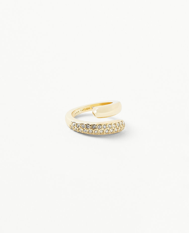 Pave Twist Ring