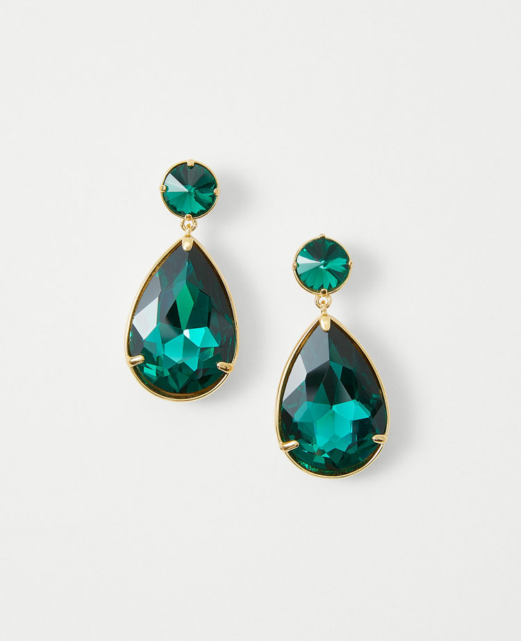Crystal Teardrop Earrings