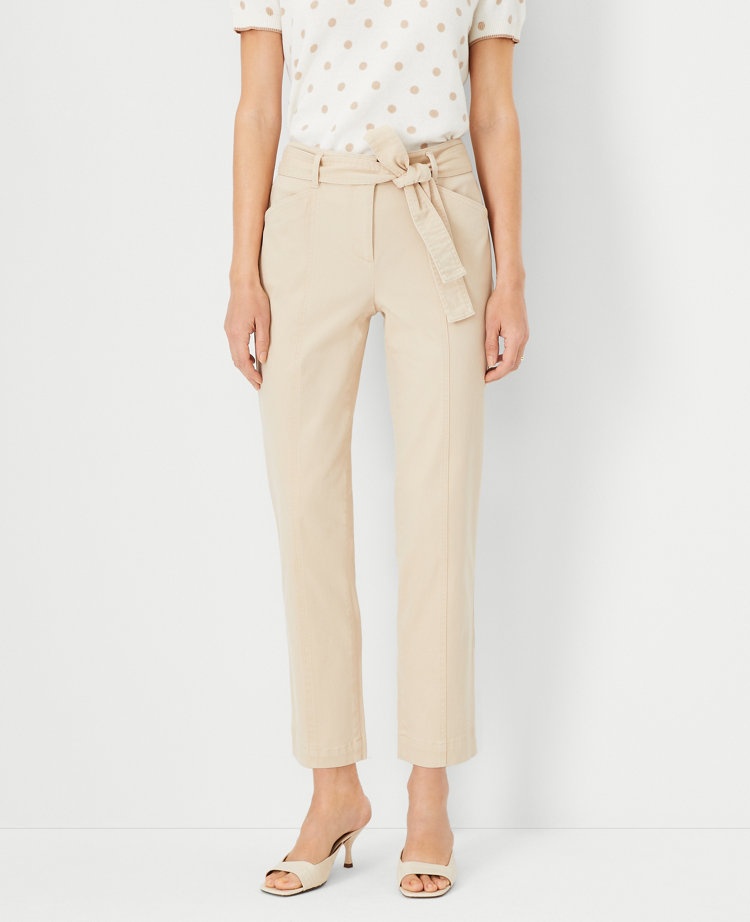 The Tie Waist Taper Pant