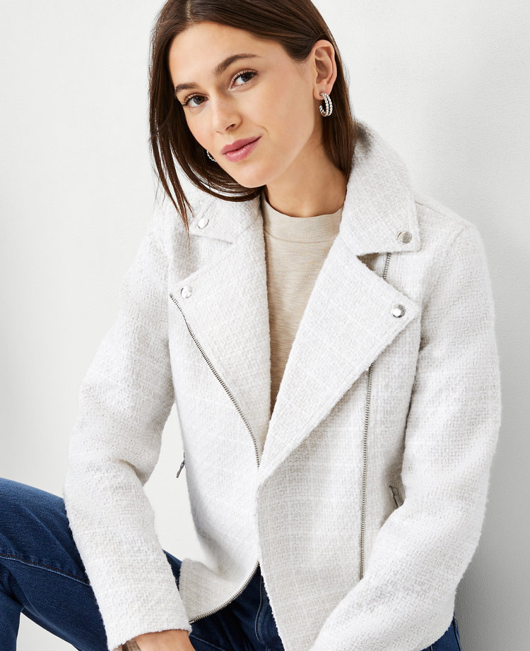 Tweed Moto Jacket