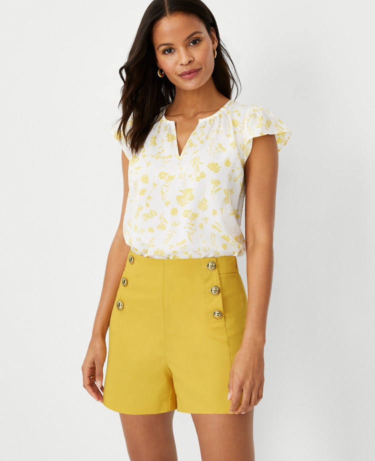 The Side Zip Sailor Short