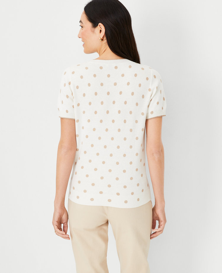 Polka Dot Sweater Tee