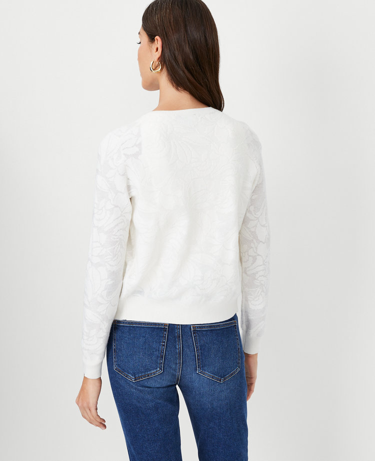 Petite Lace Ann Cardigan