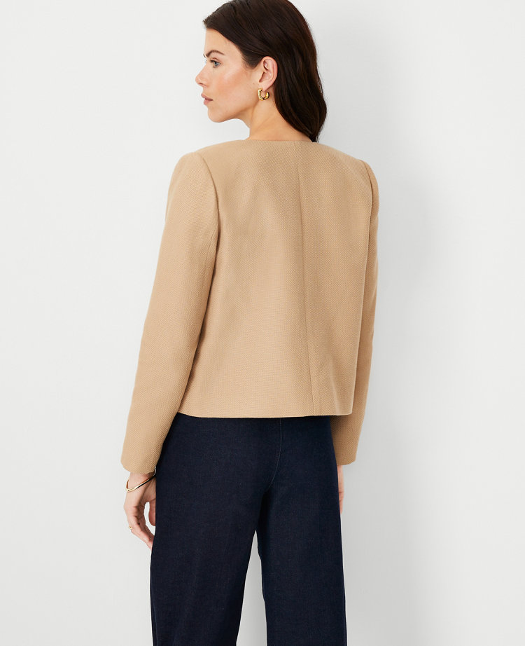 Pique Double Breasted Jacket