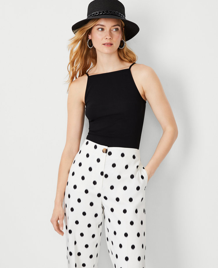 Square Neck Strappy Halter Top