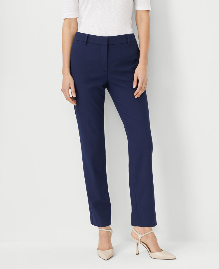 The Petite Eva Ankle Pant in Bi-Stretch - Curvy Fit