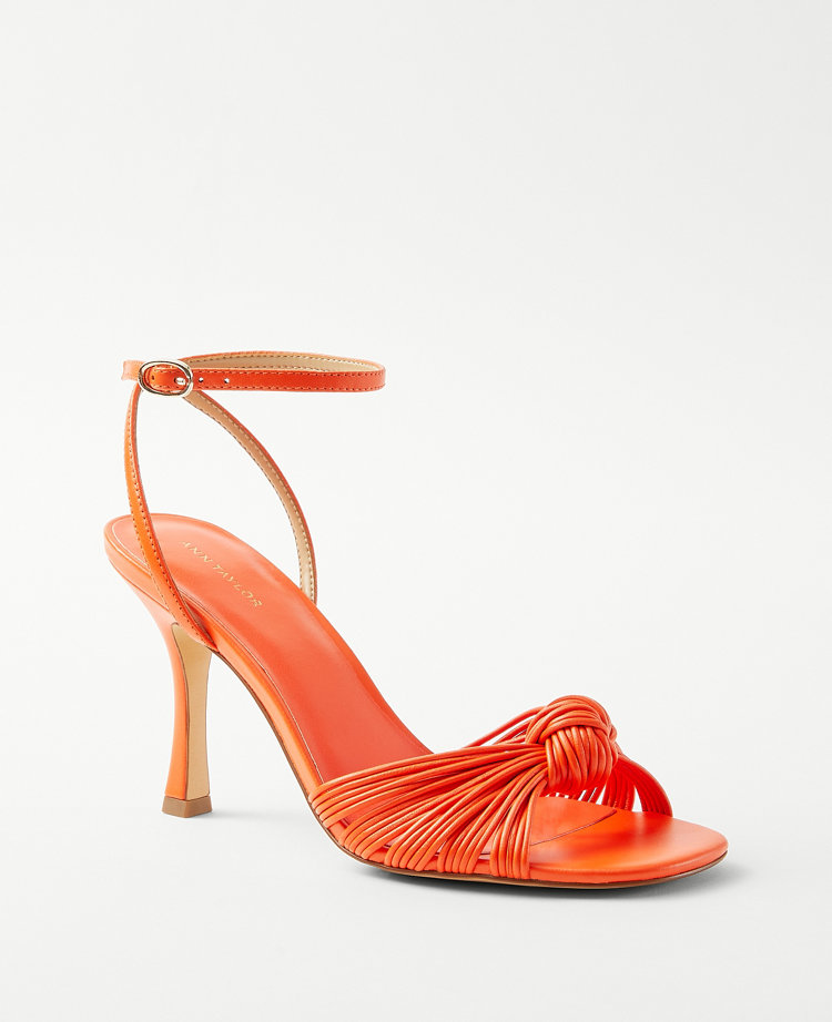 Knotted Leather Sandals