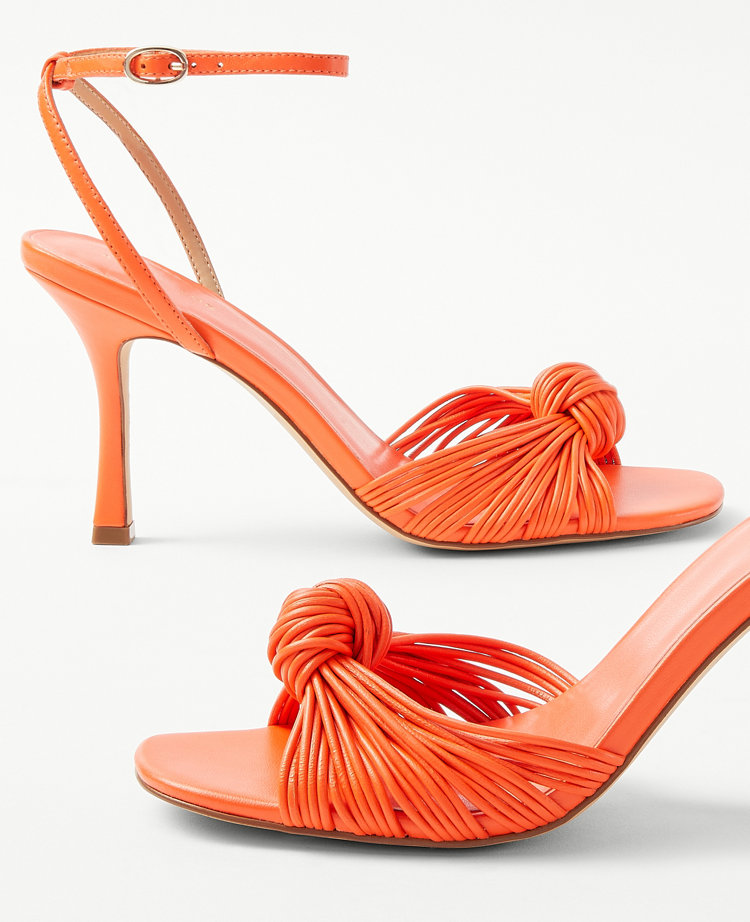 Knotted Leather Sandals