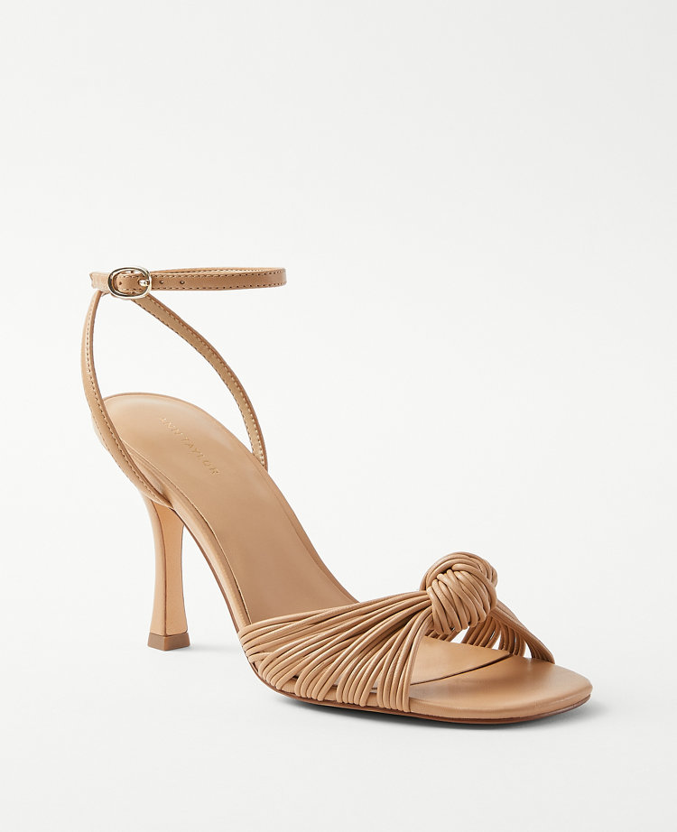 Knotted Leather Sandals