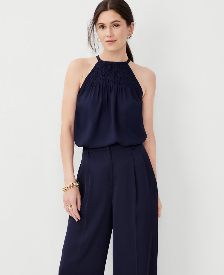 Smocked Halter Top
