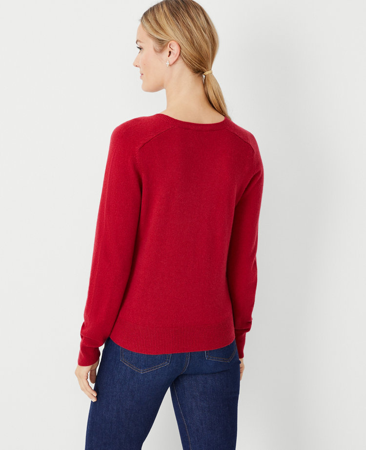 Cashmere V-Neck Sweater