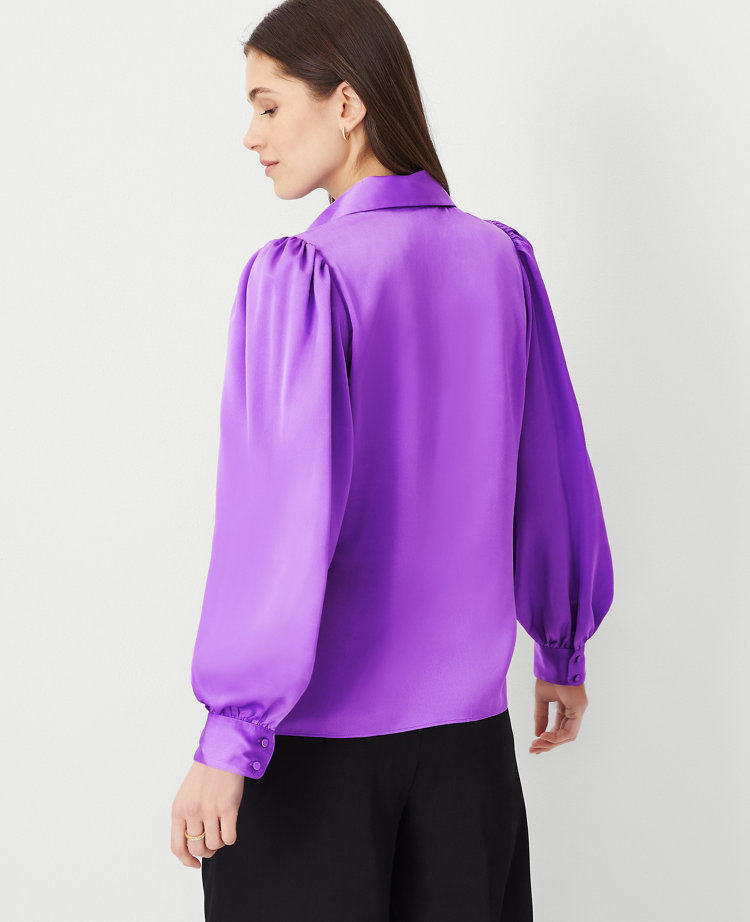 Women's Purple Tops, Blouses & Shirts | Ann Taylor