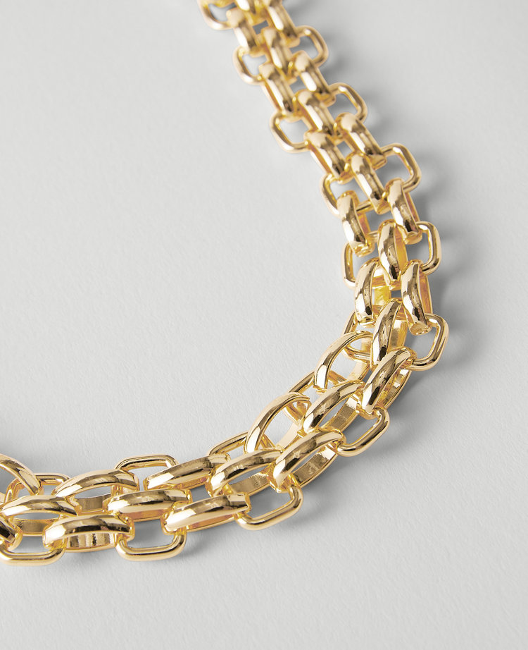 Multi Chain Statement Necklace