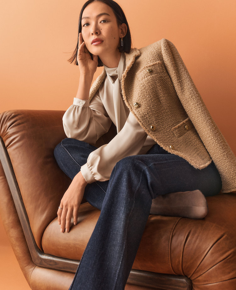 Cropped Tweed Jacket