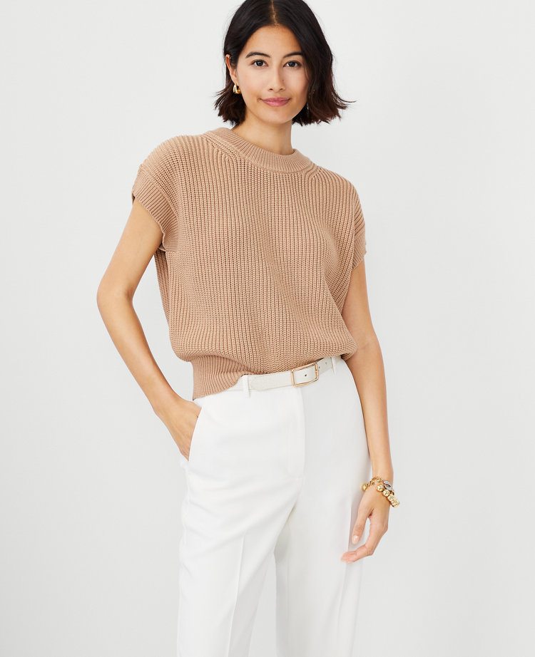 Ribbed Wedge Sweater