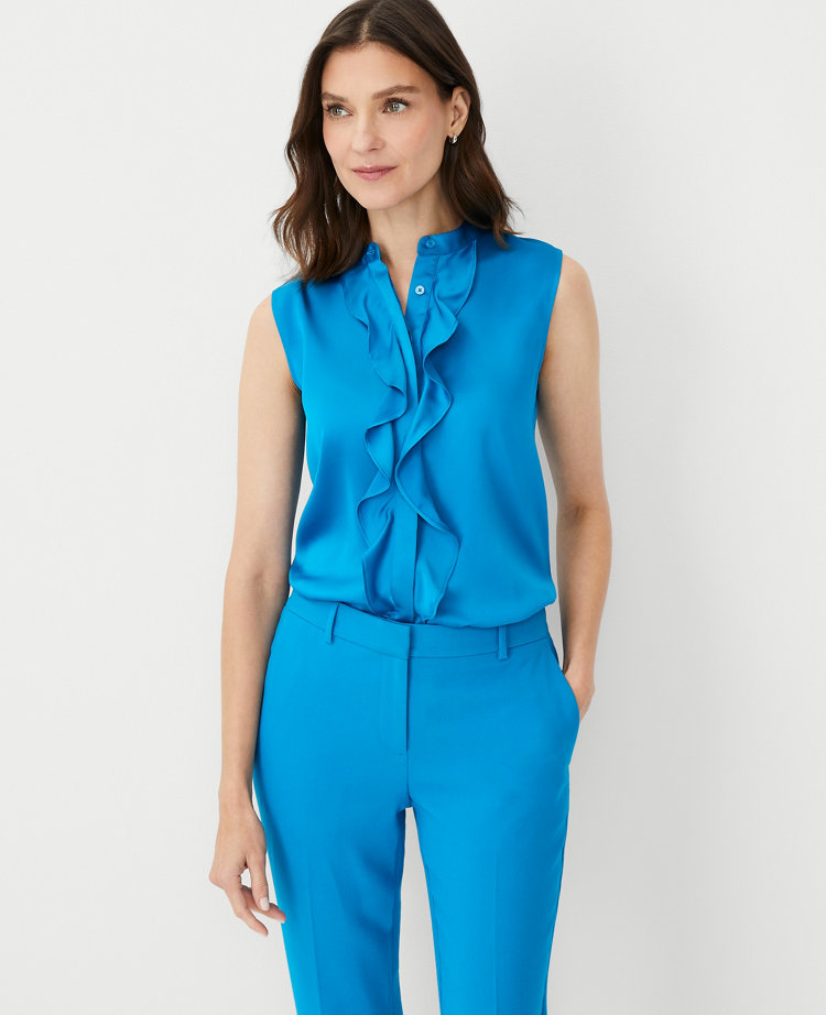 Cascading Ruffle Shell