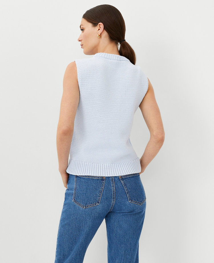 Textured Sweater Shell