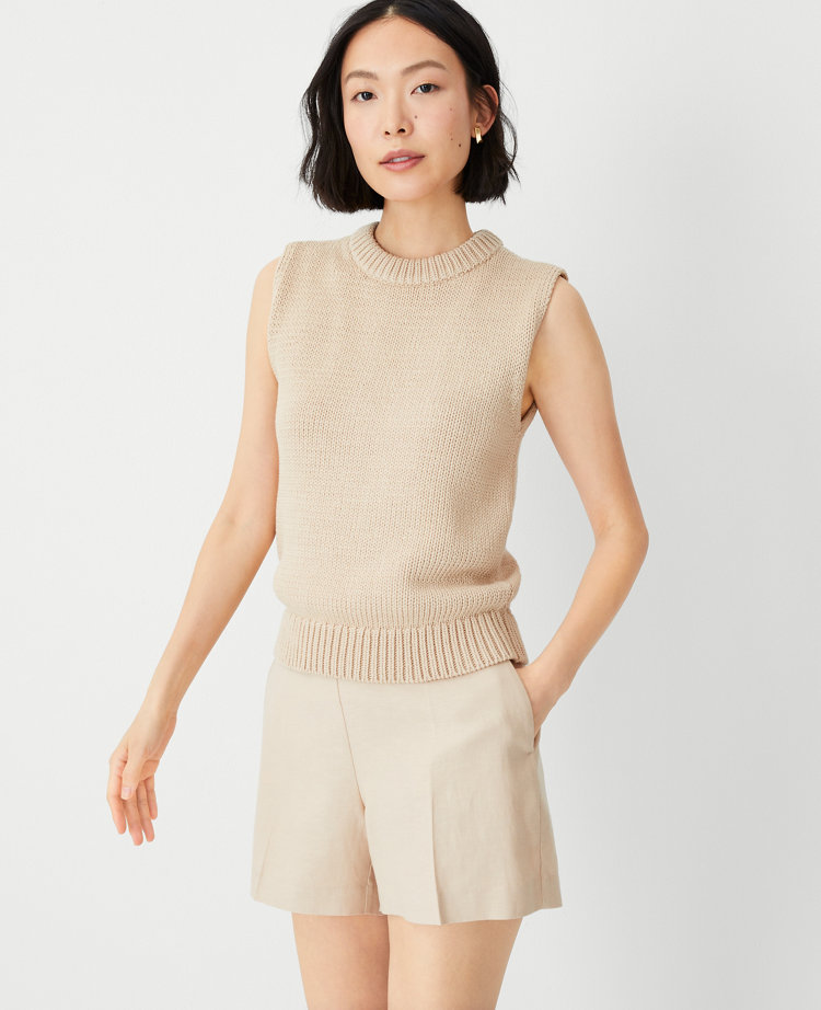 Textured Sweater Shell