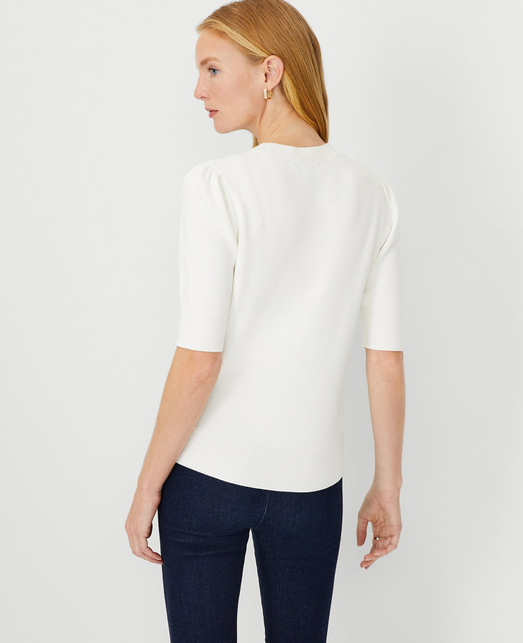 Puff Sleeve Sweater Tee