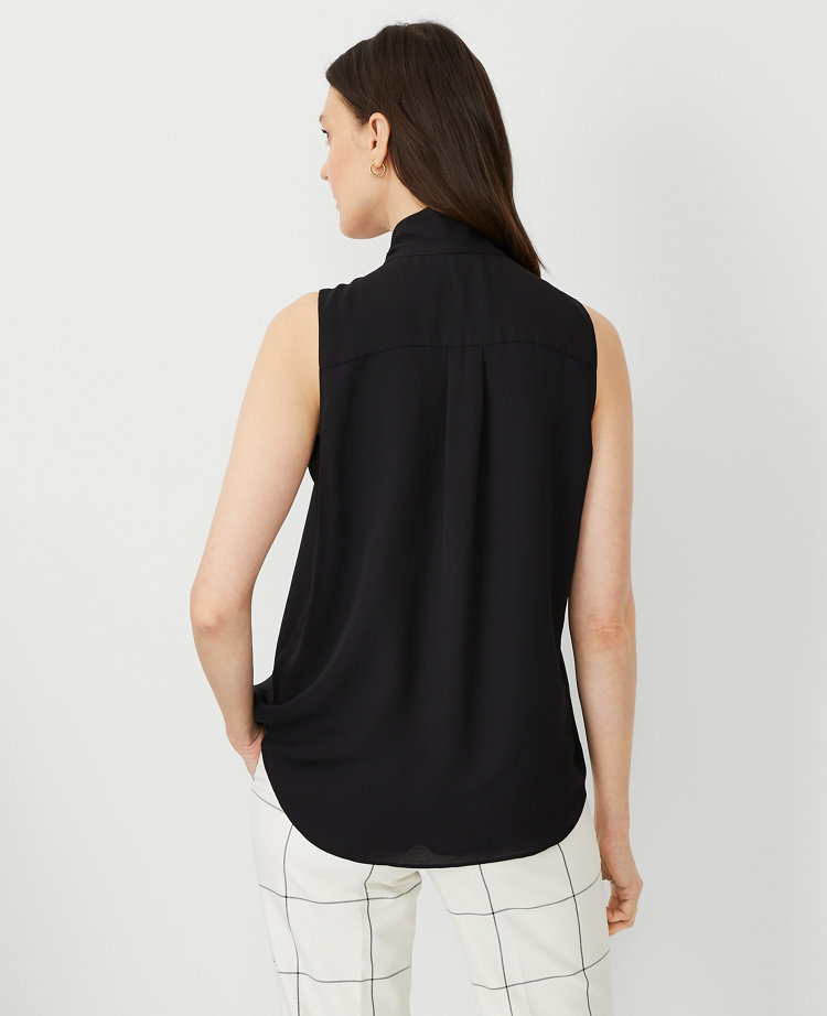 Women's Black Tops, Blouses & Shirts | Ann Taylor