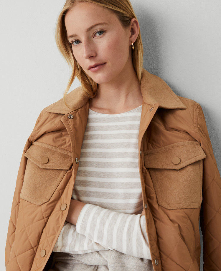 Striped Drop Shoulder Tee