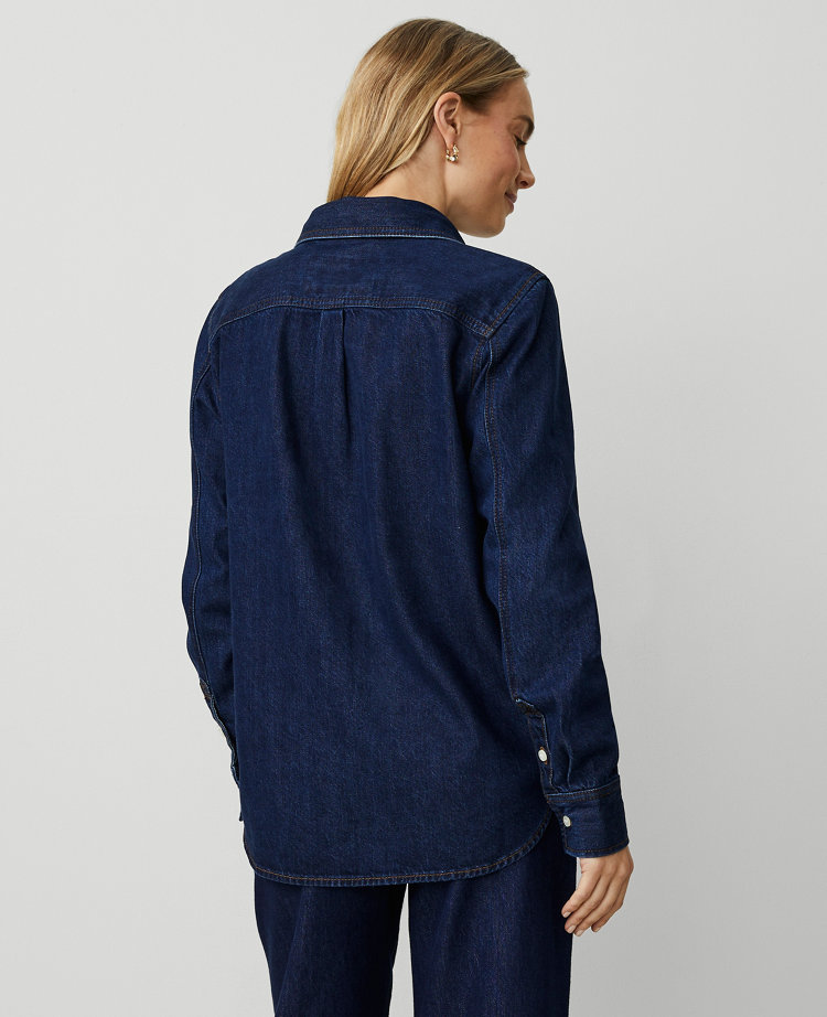 Weekend Patch Pocket Denim Shirt