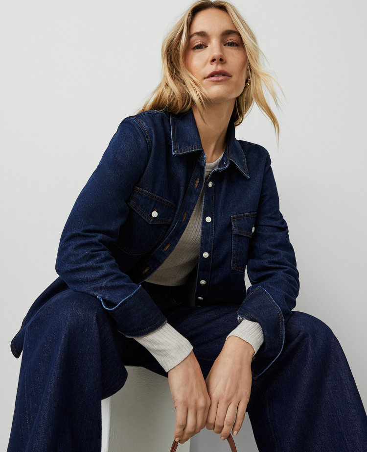 Weekend Patch Pocket Denim Shirt