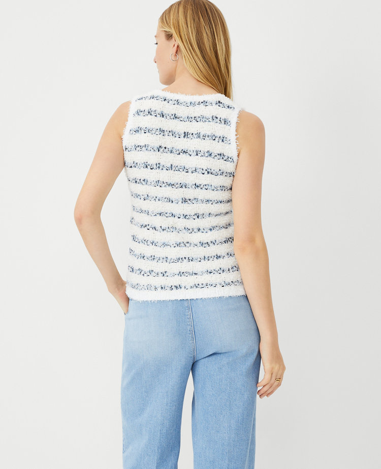 Textured Scoop Neck Tank Top