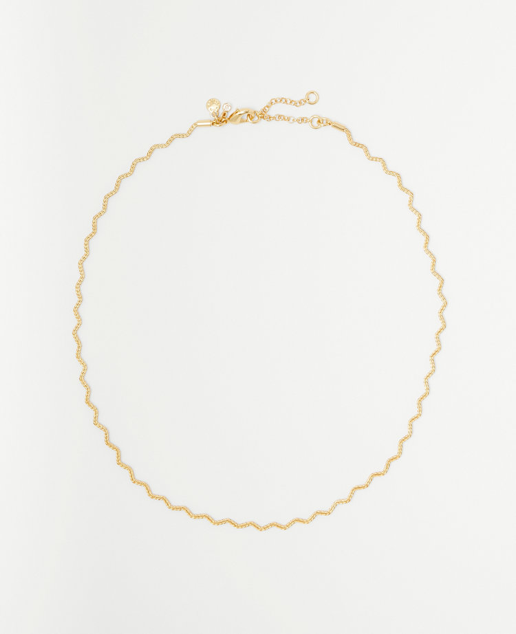 Zig Zag Chain Necklace