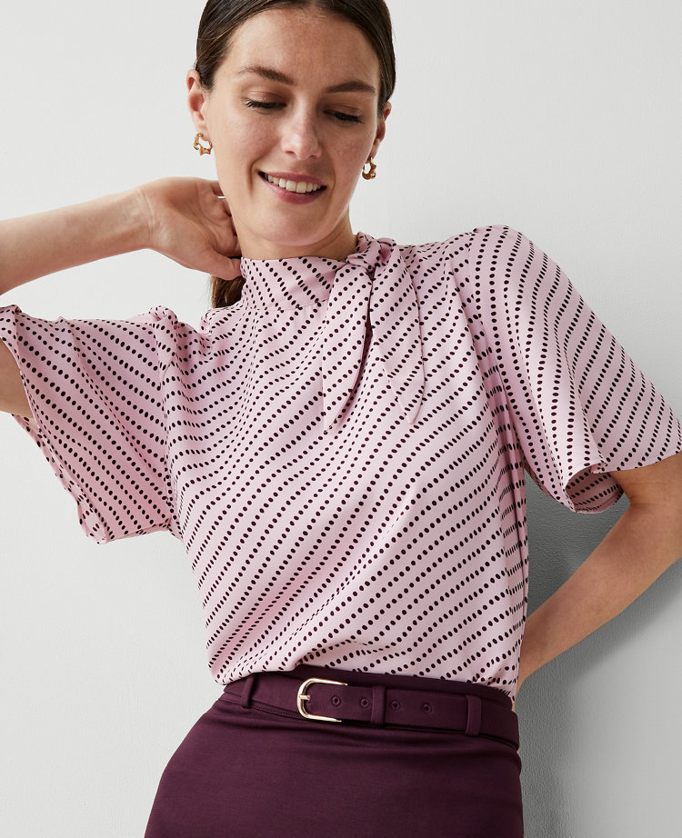 Women's Purple Tops, Blouses & Shirts | Ann Taylor