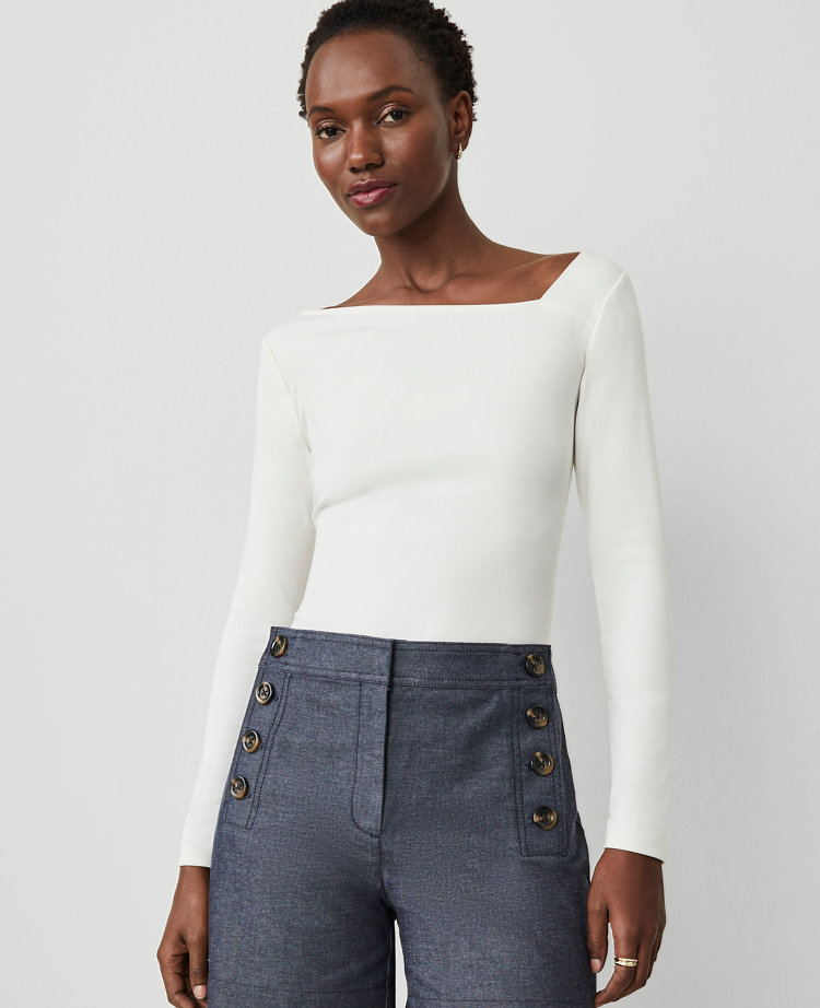 Women's White Petite Tops & Blouses | Ann Taylor