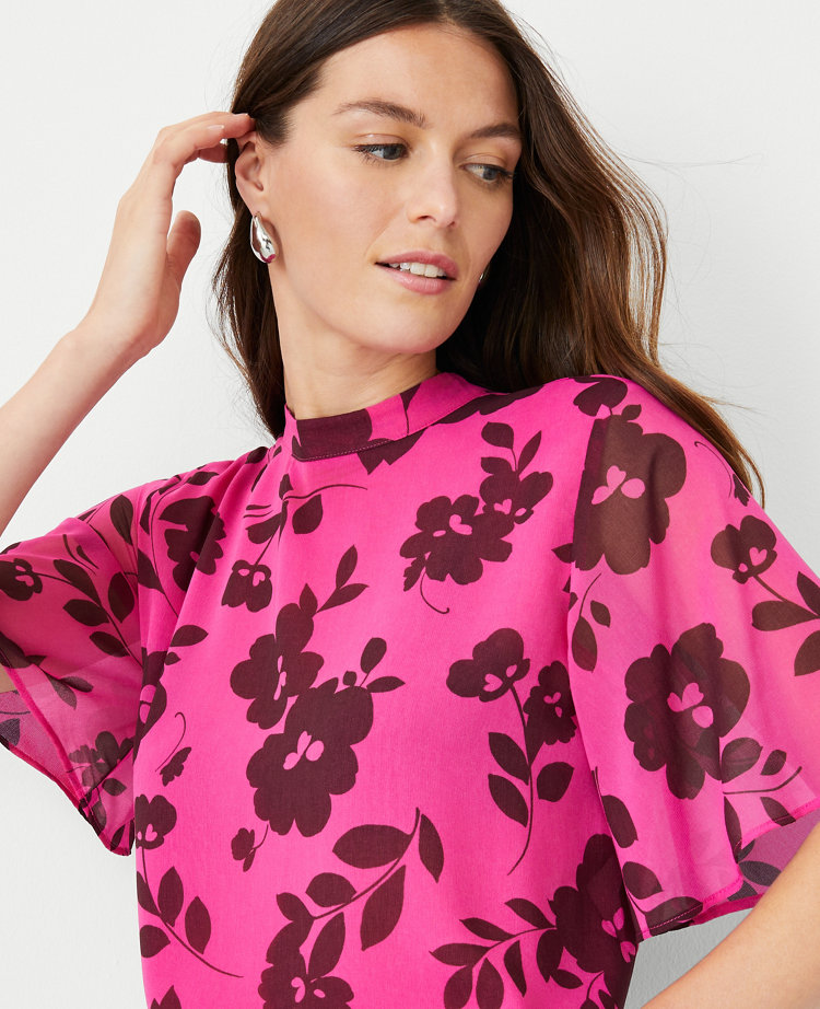 Women's Pink Tops, Blouses & Shirts | Ann Taylor