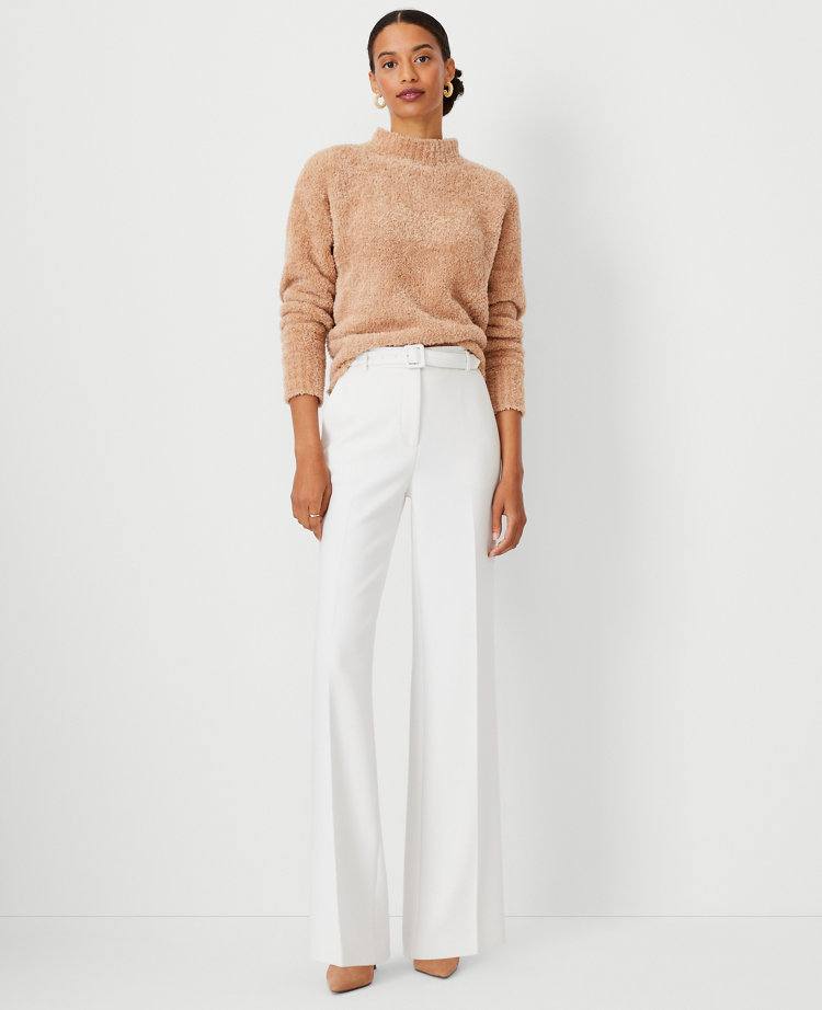 The Petite Belted Boot Pant