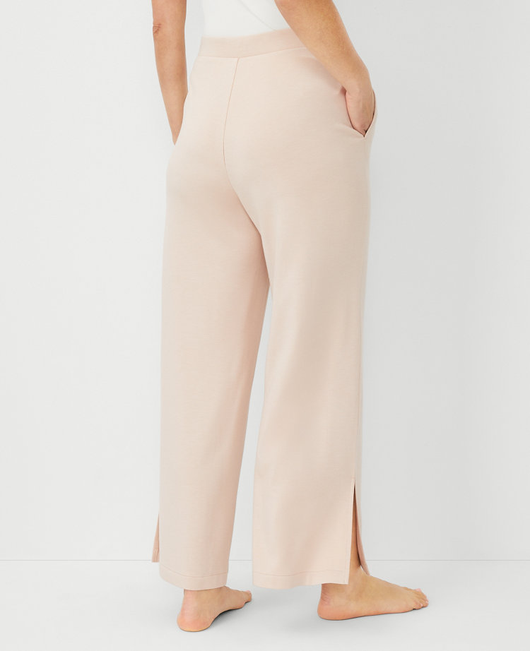 Split Wide Leg Lounge Pant