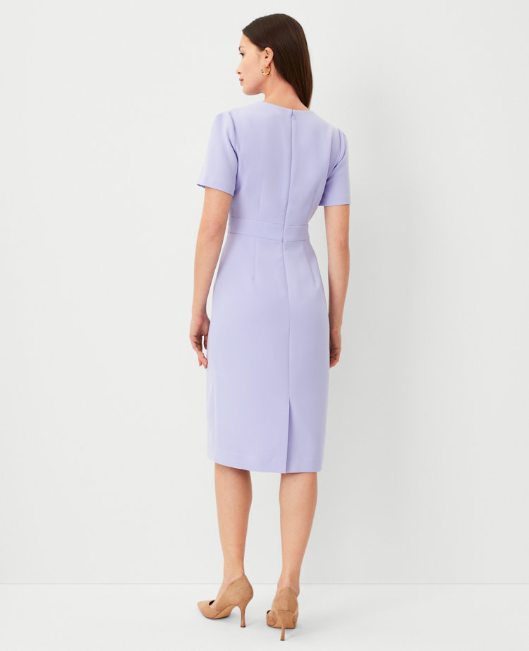 Chain Trim Sheath Dress