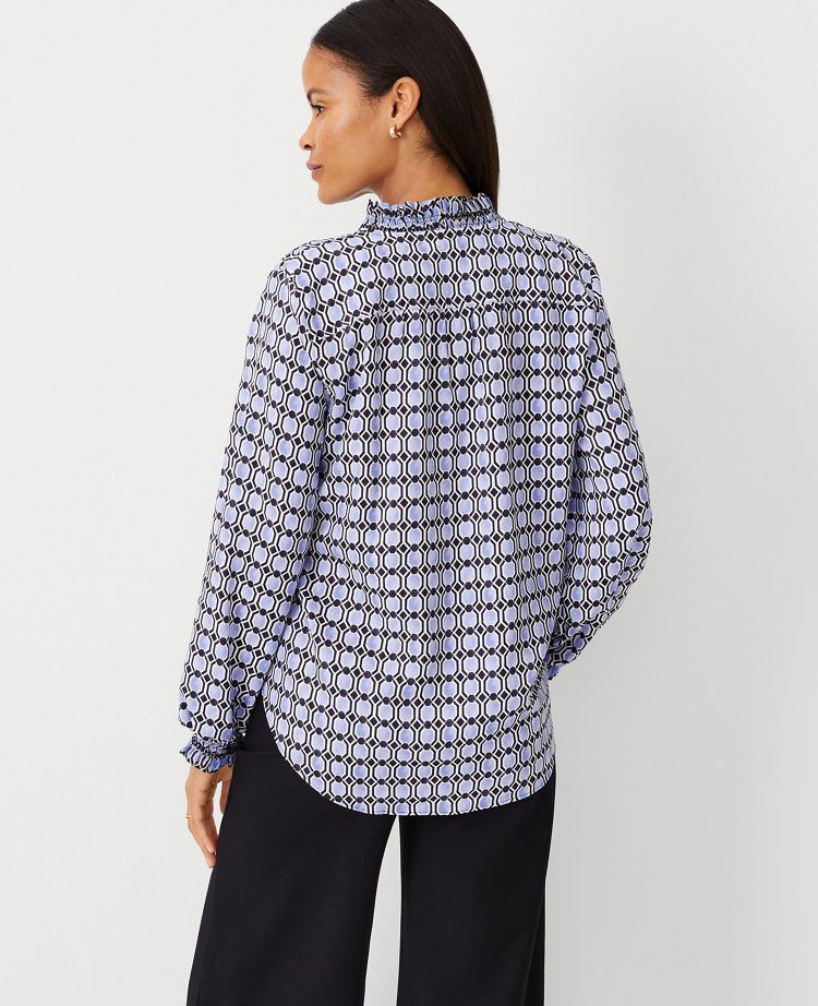Women's Navy Tops, Blouses & Shirts | Ann Taylor