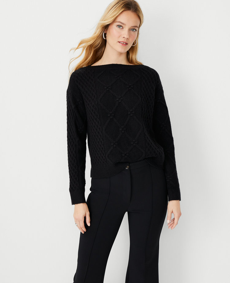 Relaxed Cable Sweater