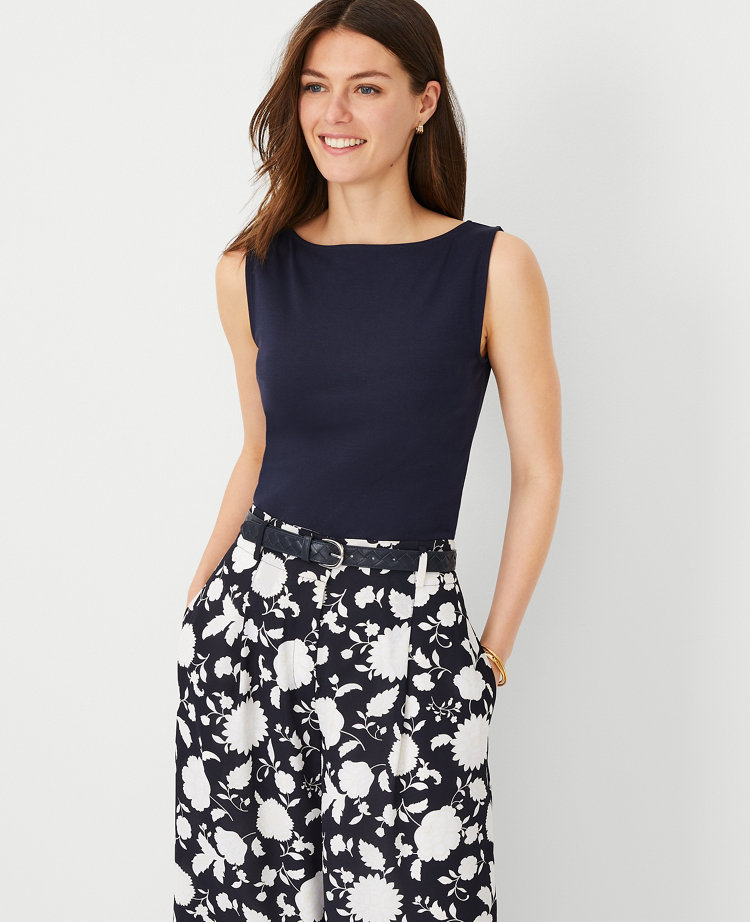 Women's Navy Work Clothing & Business Casual Attire | Ann Taylor