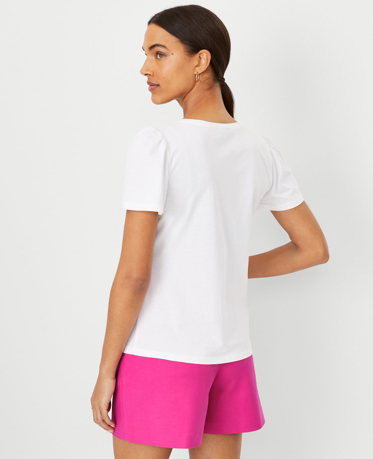 Women's White Petite Tops & Blouses | Ann Taylor