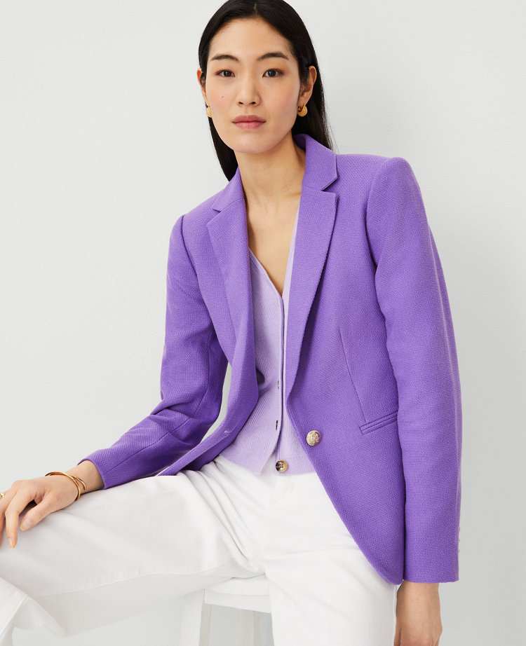 Women's Purple Jackets & Outerwear | Ann Taylor