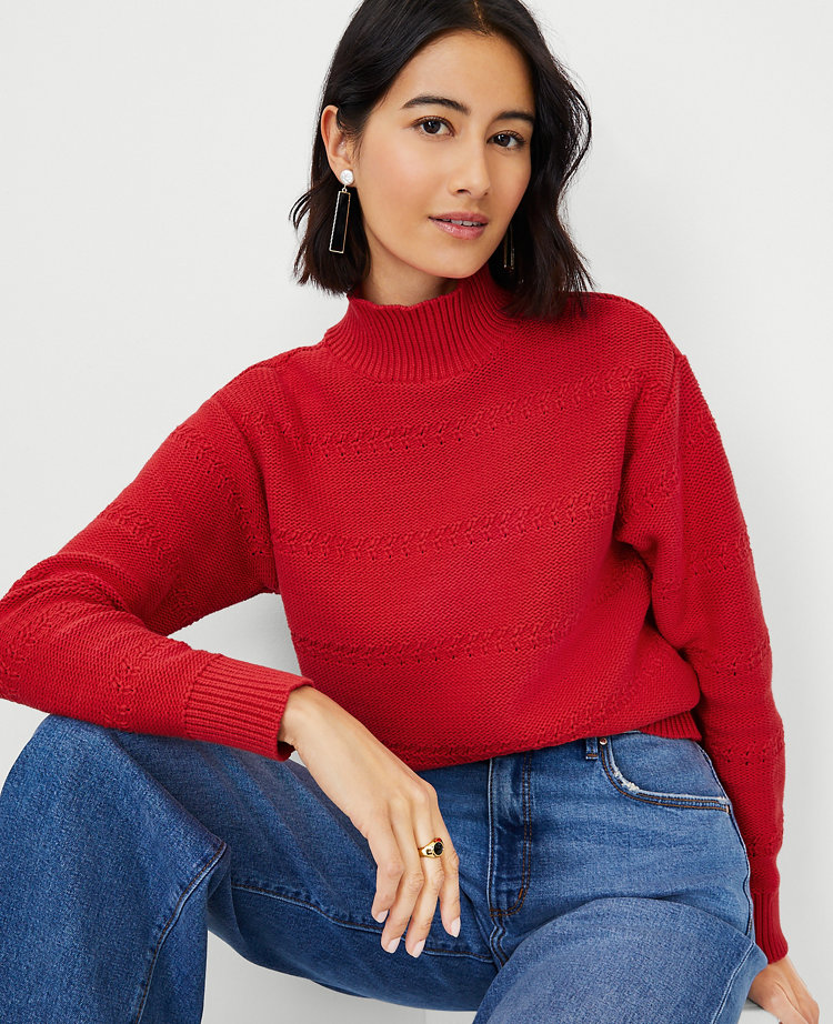Stitch Wedge Sweater