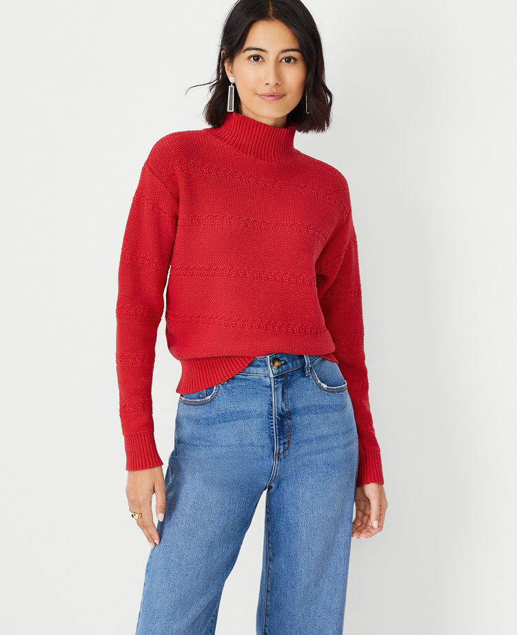 Stitch Wedge Sweater