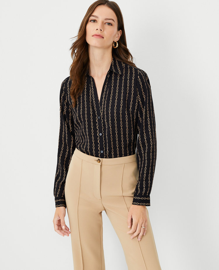 Chain Print Essential Shirt