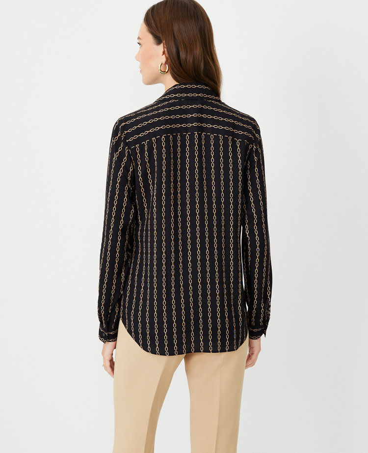 Chain Print Essential Shirt