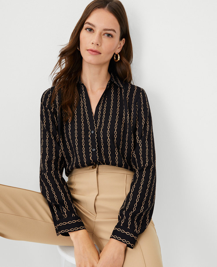 Chain Print Essential Shirt