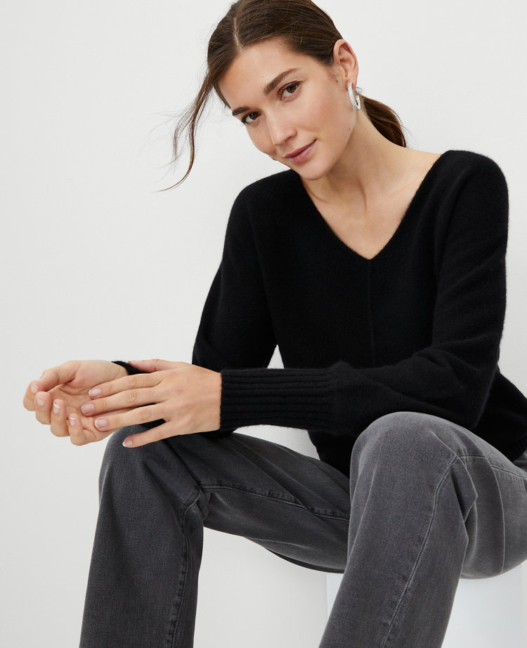 Cashmere Wedge Sweater