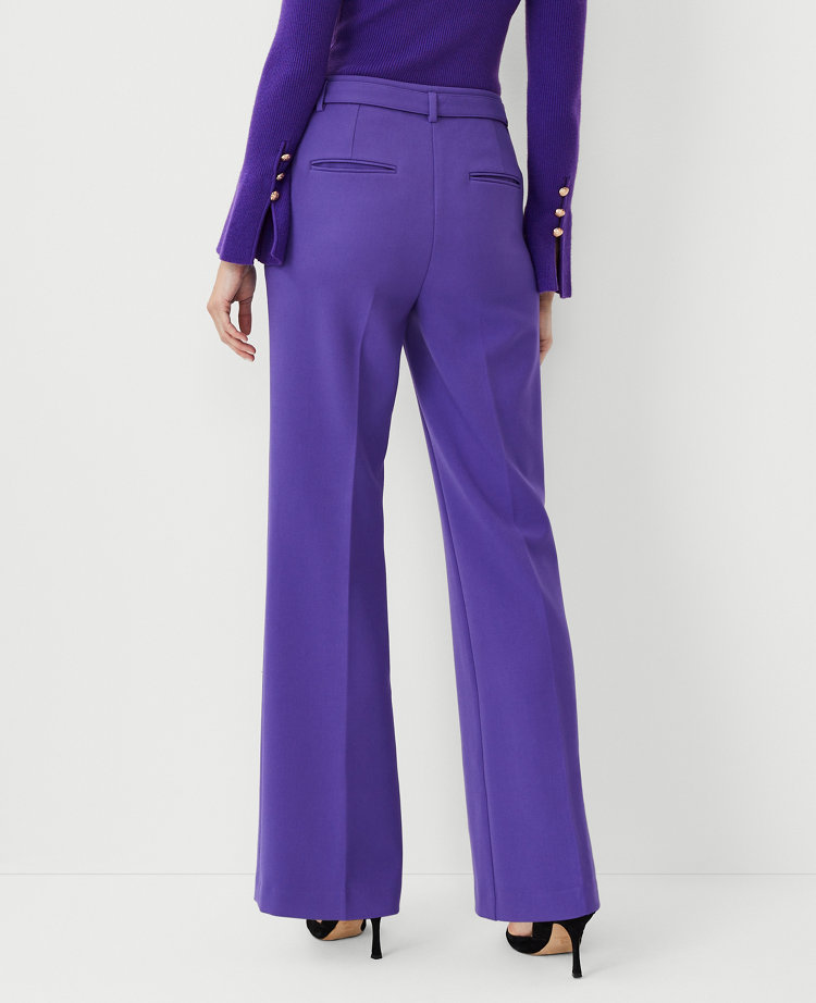 The Petite Belted Boot Pant