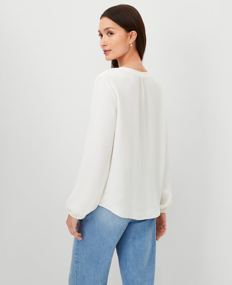 Women's Popover Blouses | Ann Taylor